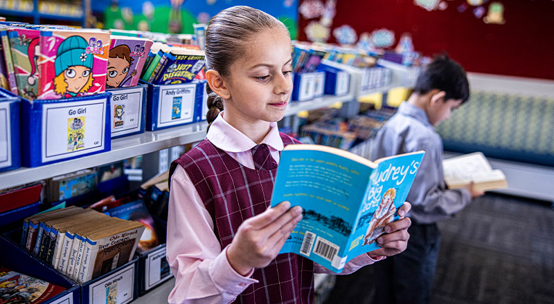 Our Library | Mary Immaculate Quakers Hill